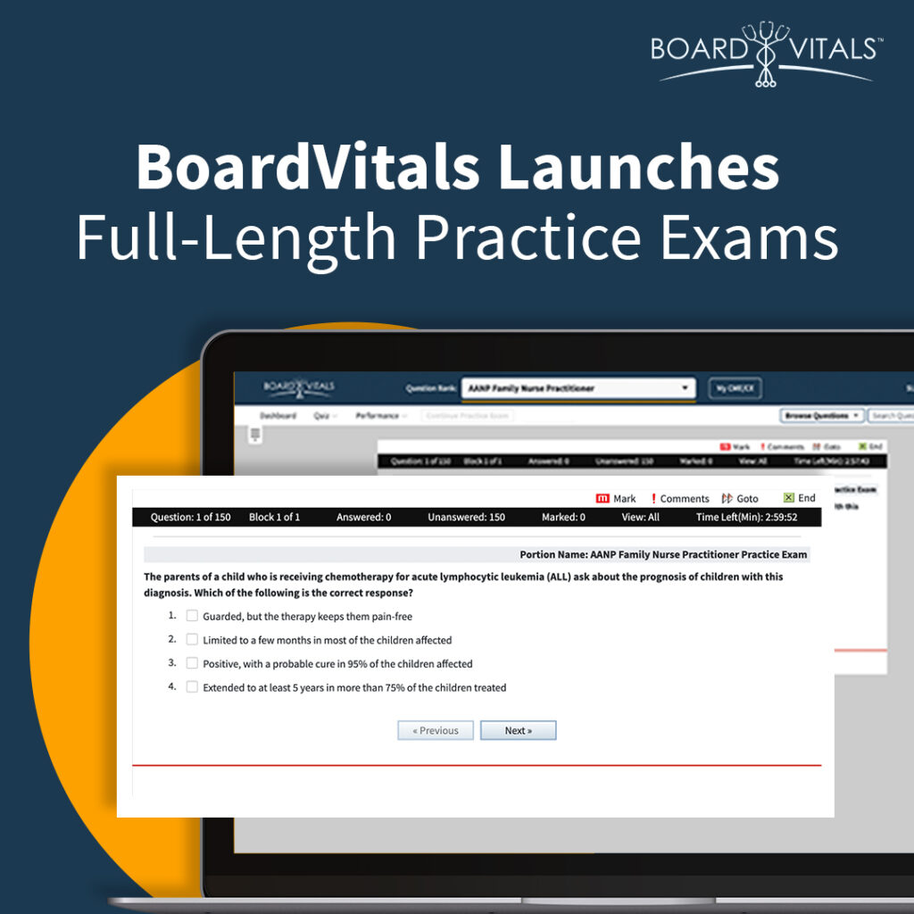 BoardVitals Launches Full-Length Practice Board Exams